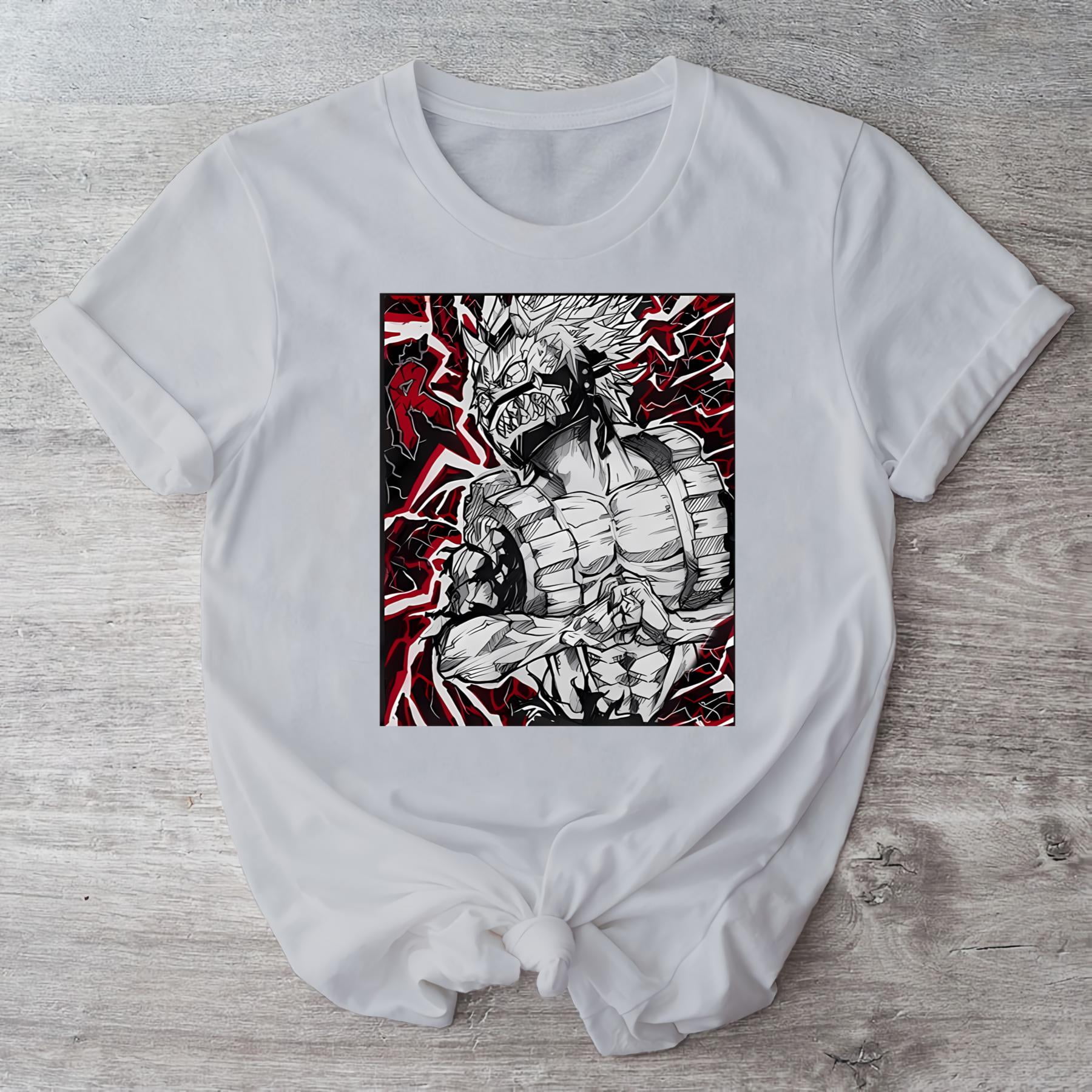 Eijiro Kirishima Eijiro My Hero Academia T-Shirt, Red Riot, Boku no ...