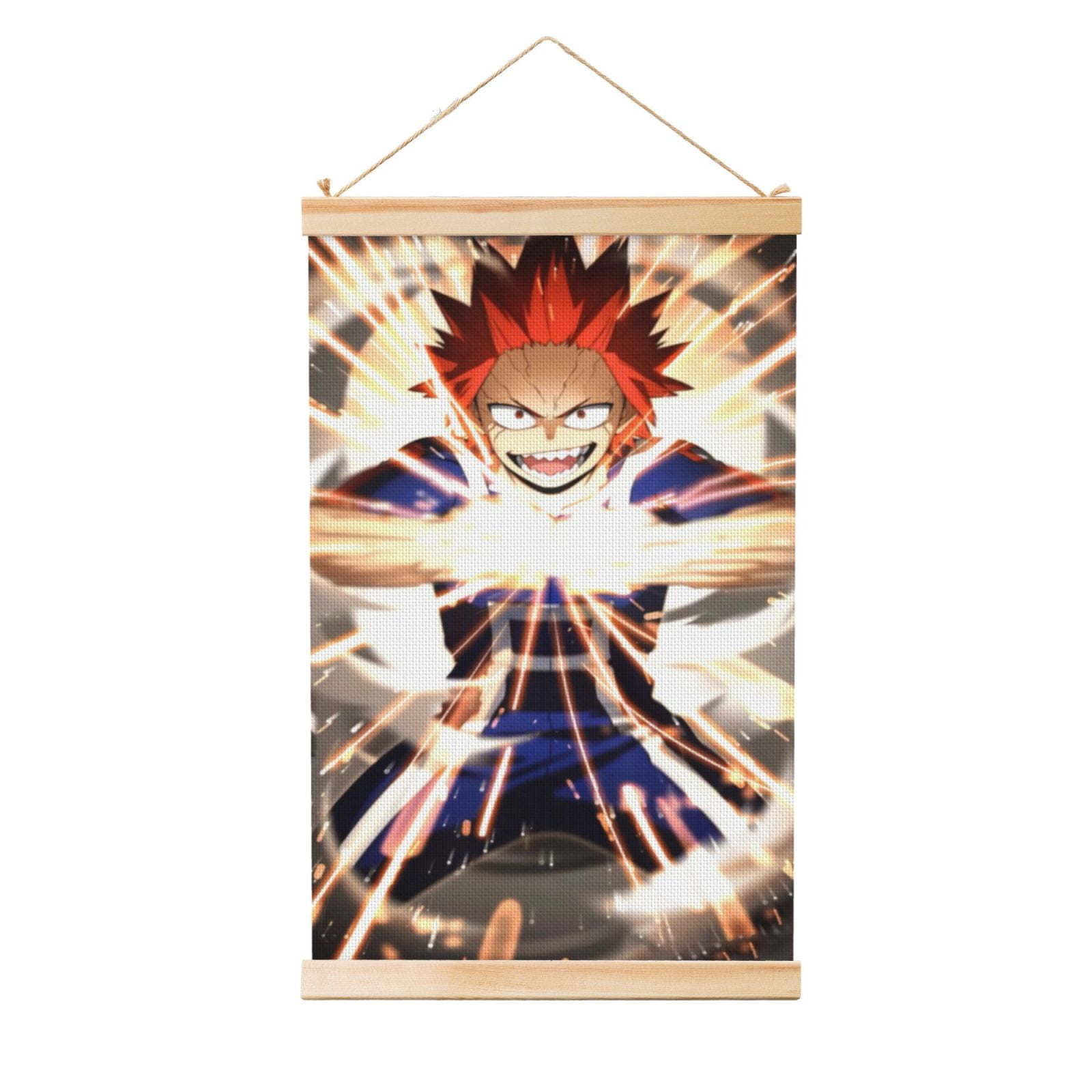 Eijiro Kirishima Poster Canvas Wooden Shaft Hanging Poster Home Decor ...