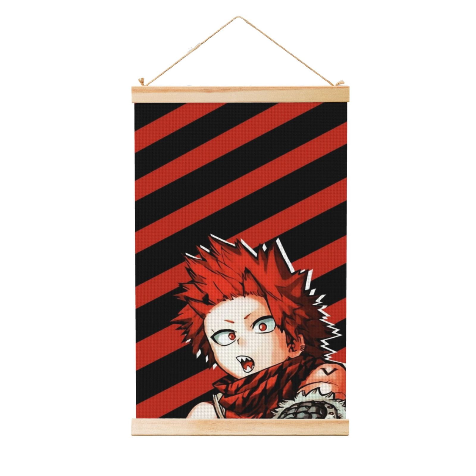Eijiro Kirishima Poster Canvas Wooden Shaft Hanging Poster Home Decor ...