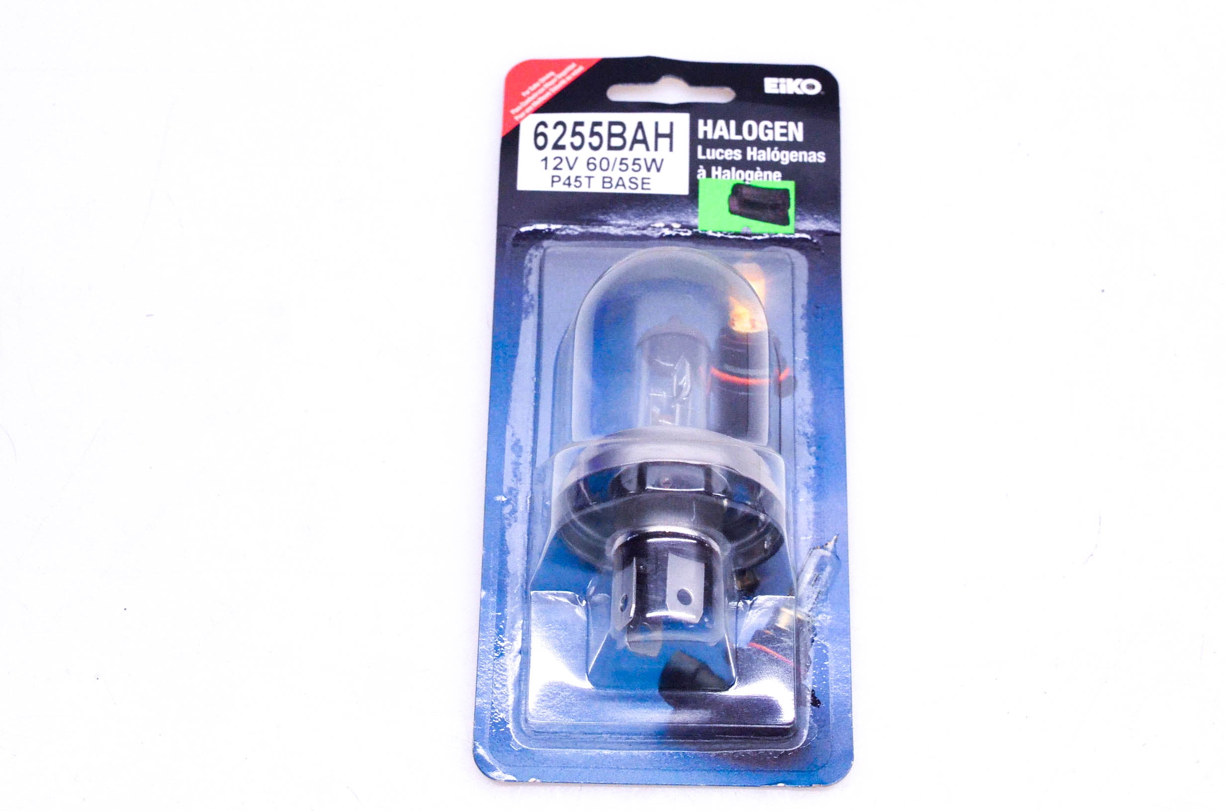 Eiko 6255BAH Halogen 12v 60/55w P45T Base Replacement Bulb NOS ...