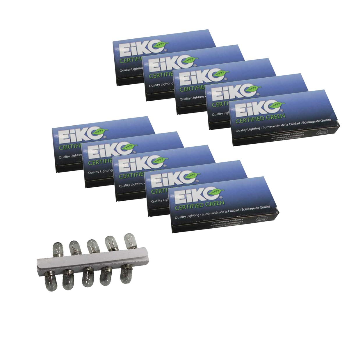 Eiko Pinball Light Bulb Lamps - Clear - Set of 100 - Walmart.com