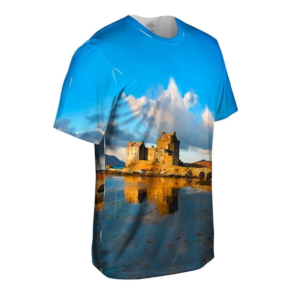 Eilean Donan Castle Scotland Mens T-Shirt All Over Print - Walmart.com