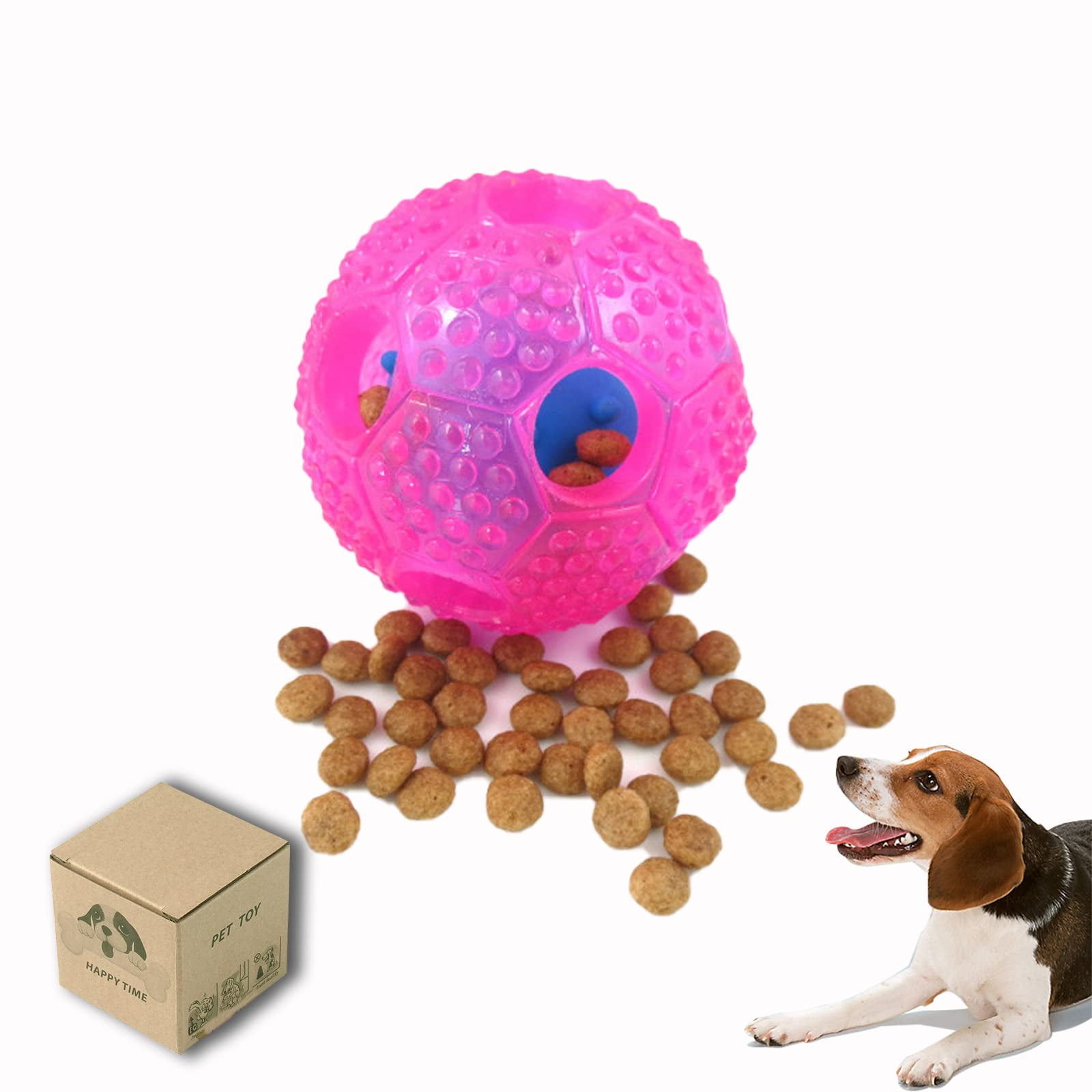 Eilin Dog Toy Balls SBF3 Food Dispensing Interactive Puzzle Toy Ball ...
