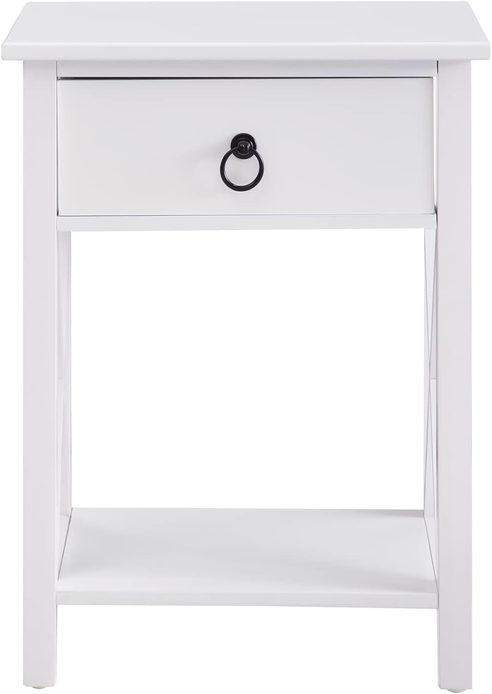 Eily Small Night Stand, Bedside Table with Drawers and ShelfNightstand ...