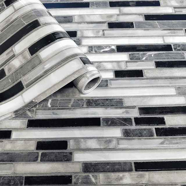 Eimtopy Peel and Stick Tile Wallpaper Kitchen Countertop Contact Paper ...