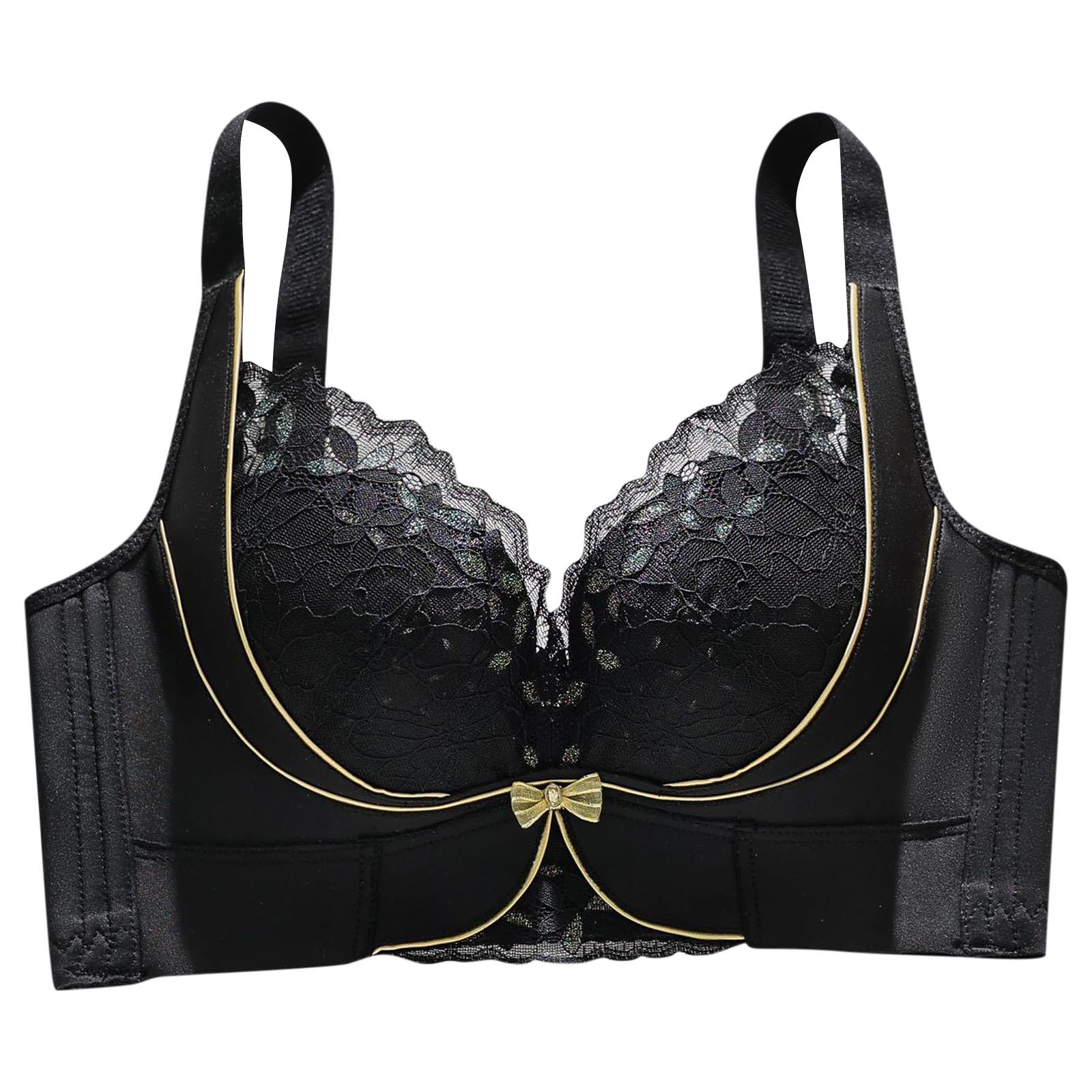 Einccm Women Wireless Lace Bra Comfortable Breathable Supportive ...