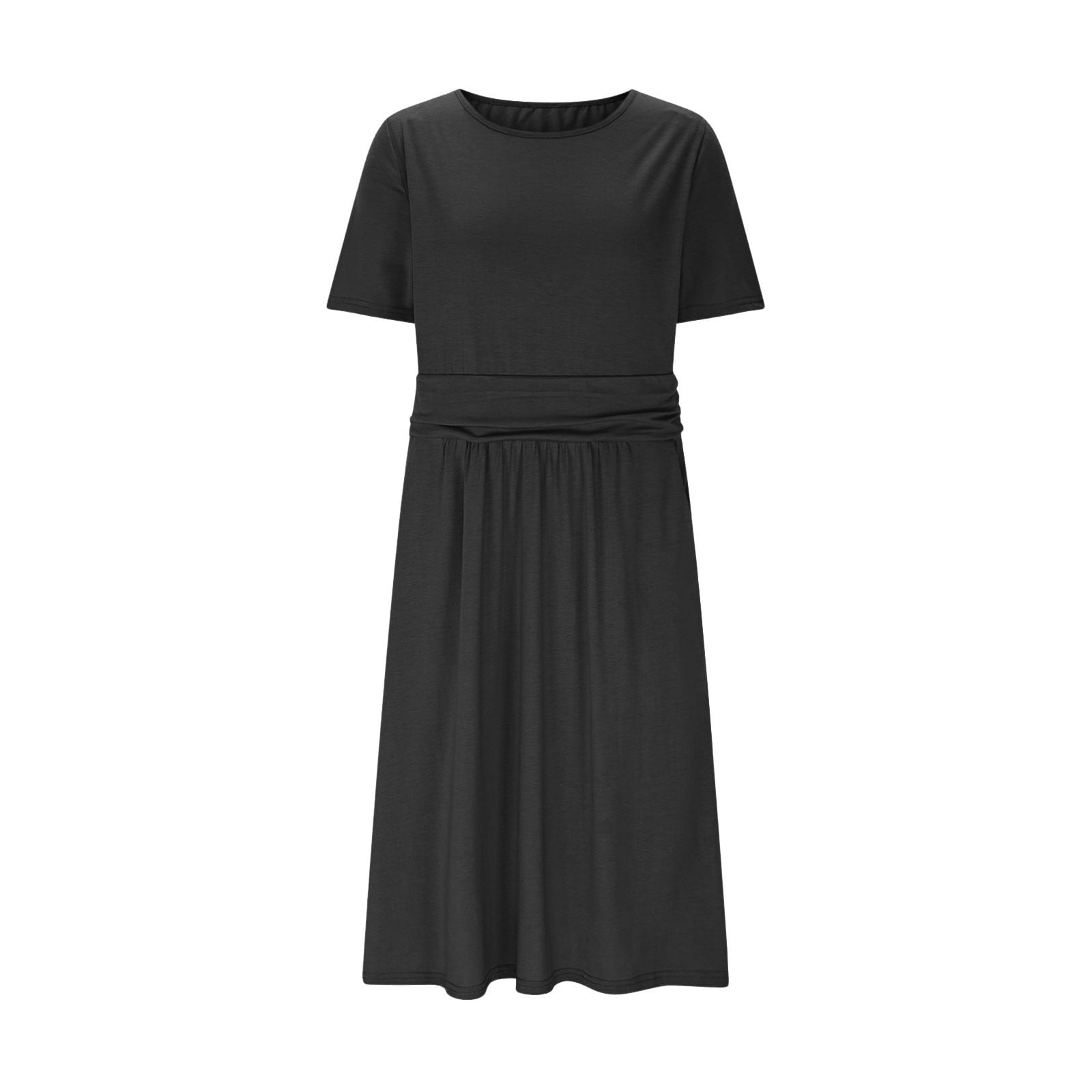 Einccm Women's Casual Flowy A-Line Dress for Summer Beach Vacation ...