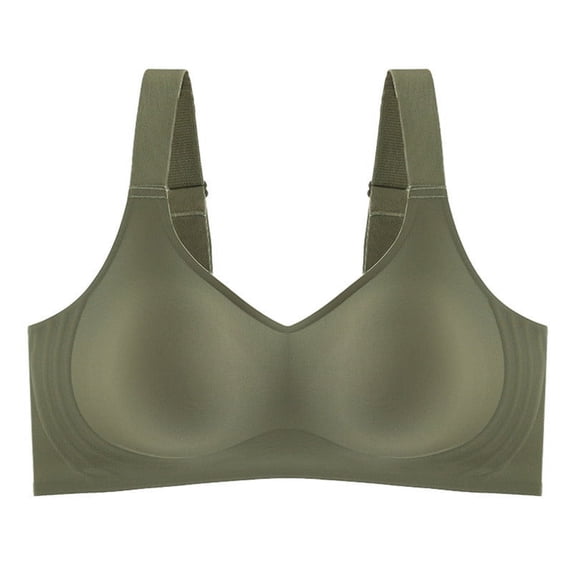 Einccm Women's Lifting Gathering Bra, Supportive and Comfortable Nylon ...