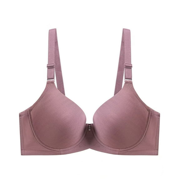 Einccm Women's Seamless Sag-proof Bra for Women, Thin Cup Underwire Bra ...