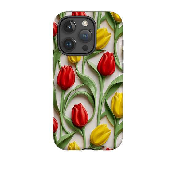 Eindhoven Tulips Dutch Floral Phone Case for iPhone 16 15 14 13 12 11 ...