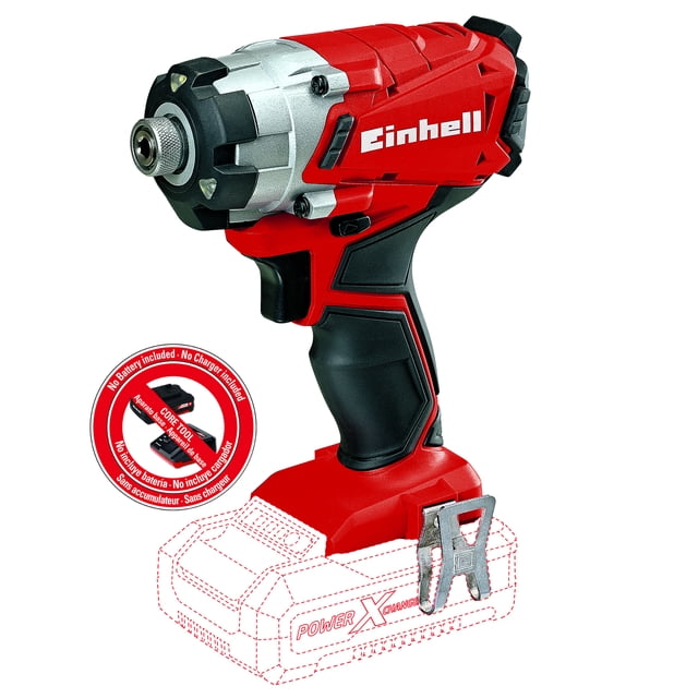 Einhell TE-CI 18/1 Li 18-Volt Power X-Change Cordless Impact Driver ...