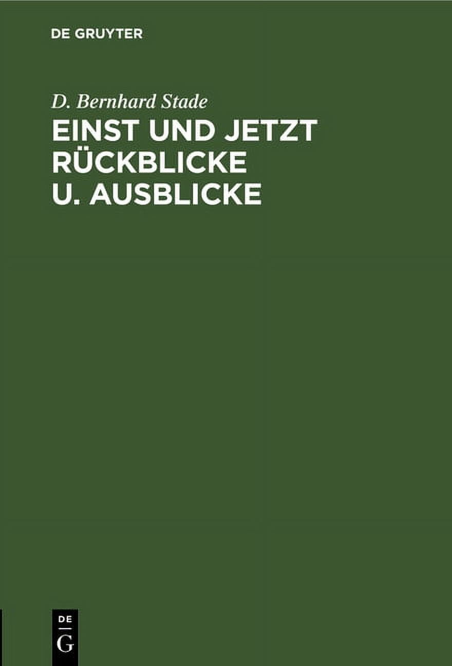 Einst Und Jetzt Rückblicke U. Ausblicke: Rede Gehalten Am 25. November 1905 Im Festaktus Der ...