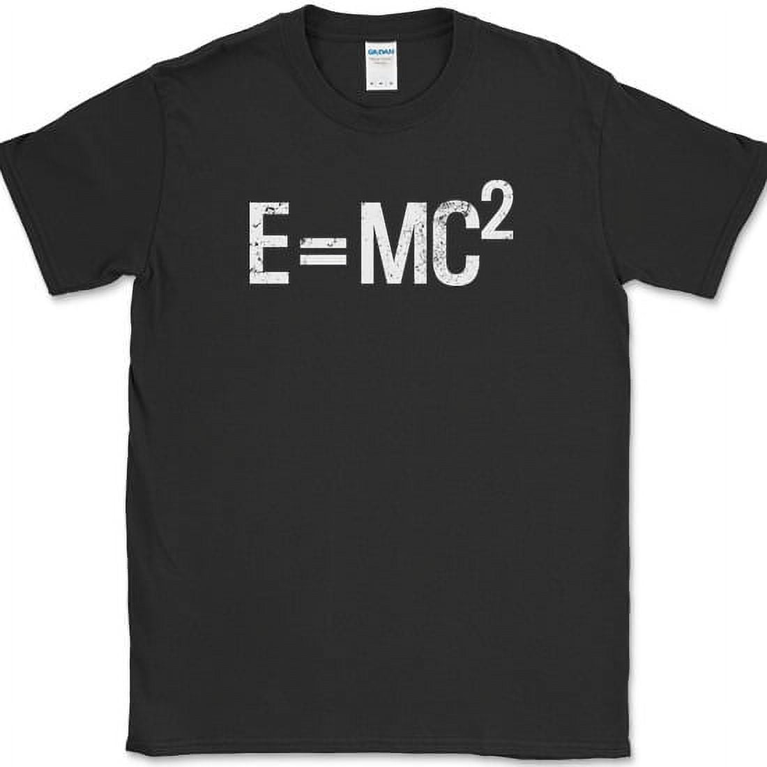 Einstein's Theory E=MC2 T-Shirt Science Theoretical physicist Math Tee ...