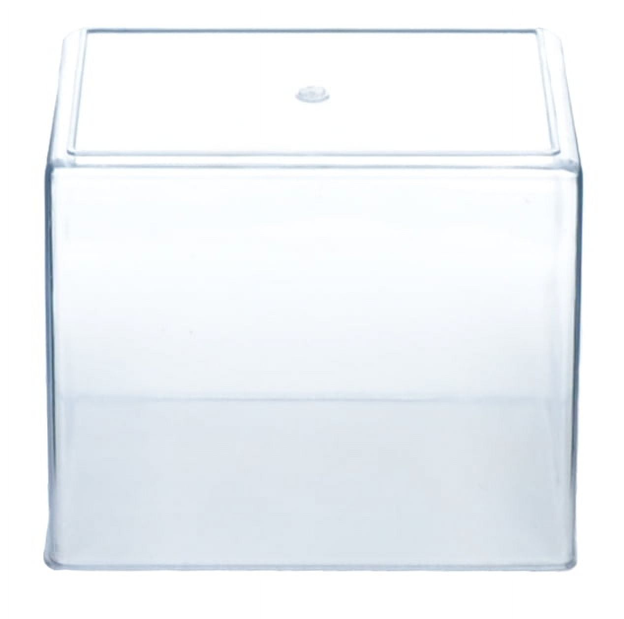 Eisco Aquarium Tank, Small, Molded Plastic, 0.75 Gallon Capacity, 7" x ...