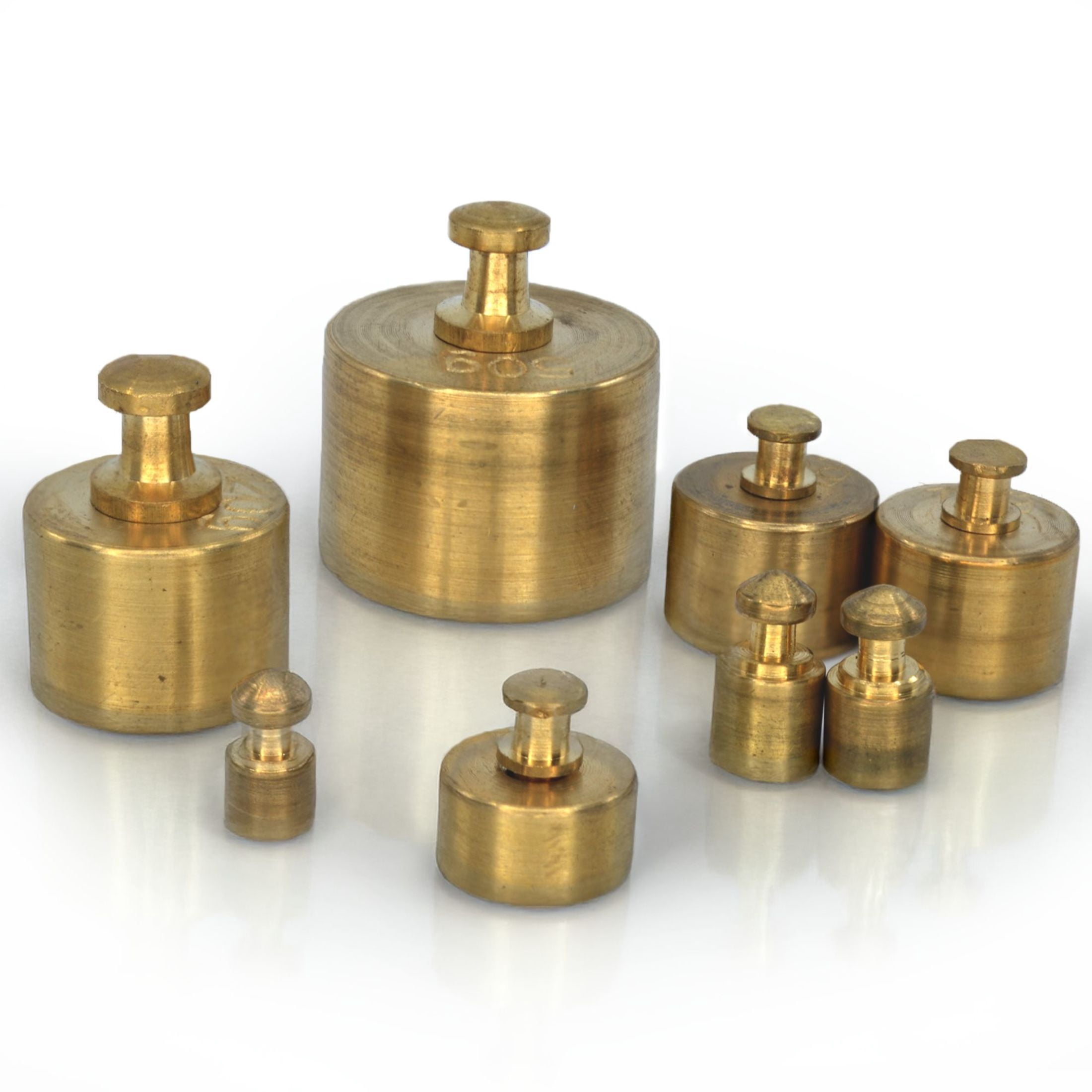 Eisco - Brass Mass Set for Scales and Balances - Includes 50g, 20g, 10g ...