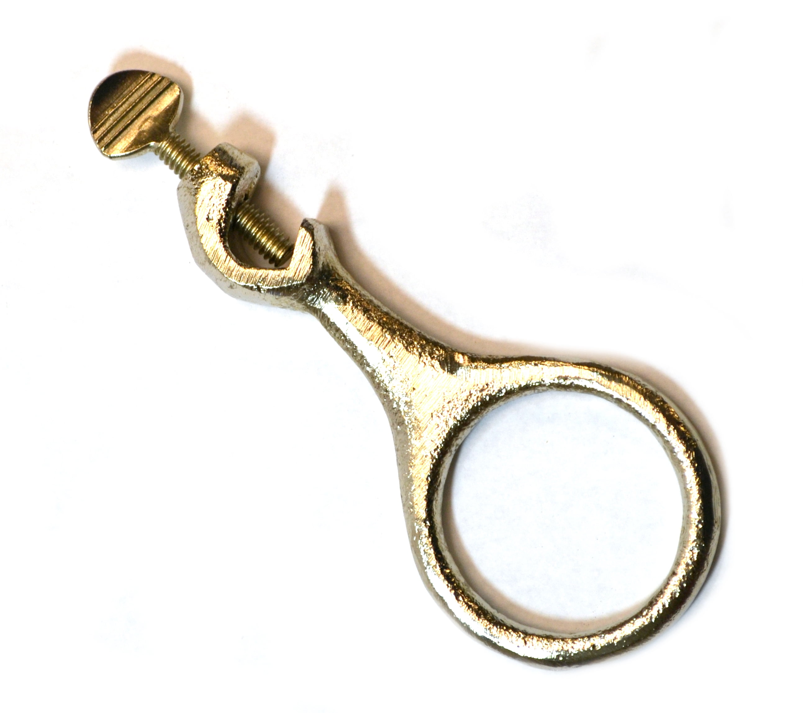 Eisco Labs 2.125" diameter Cast Iron Closed Ring Clamp with Boss Head ...