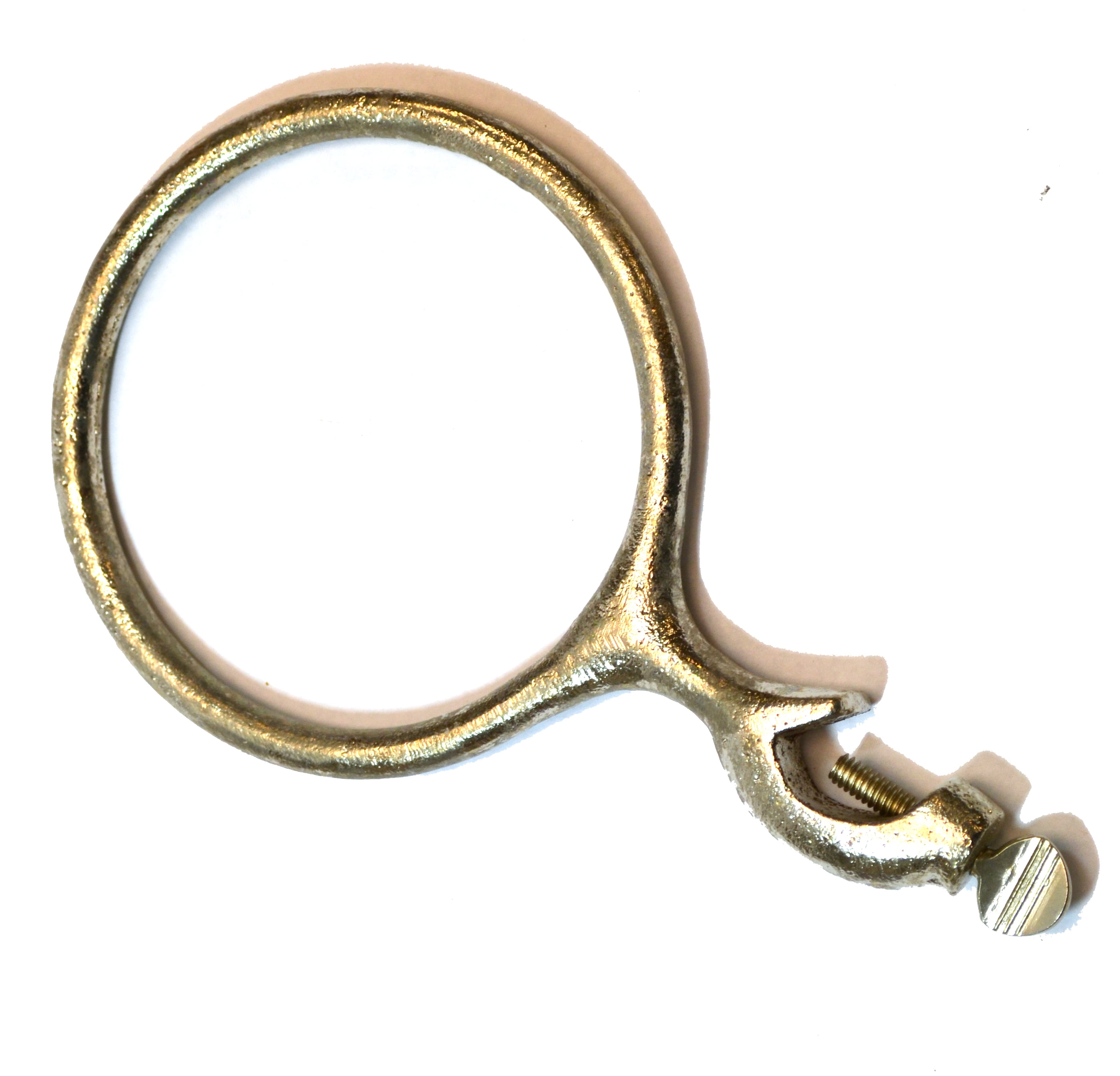 Eisco Labs 5" diameter Cast Iron Closed Ring Clamp with Boss Head ...