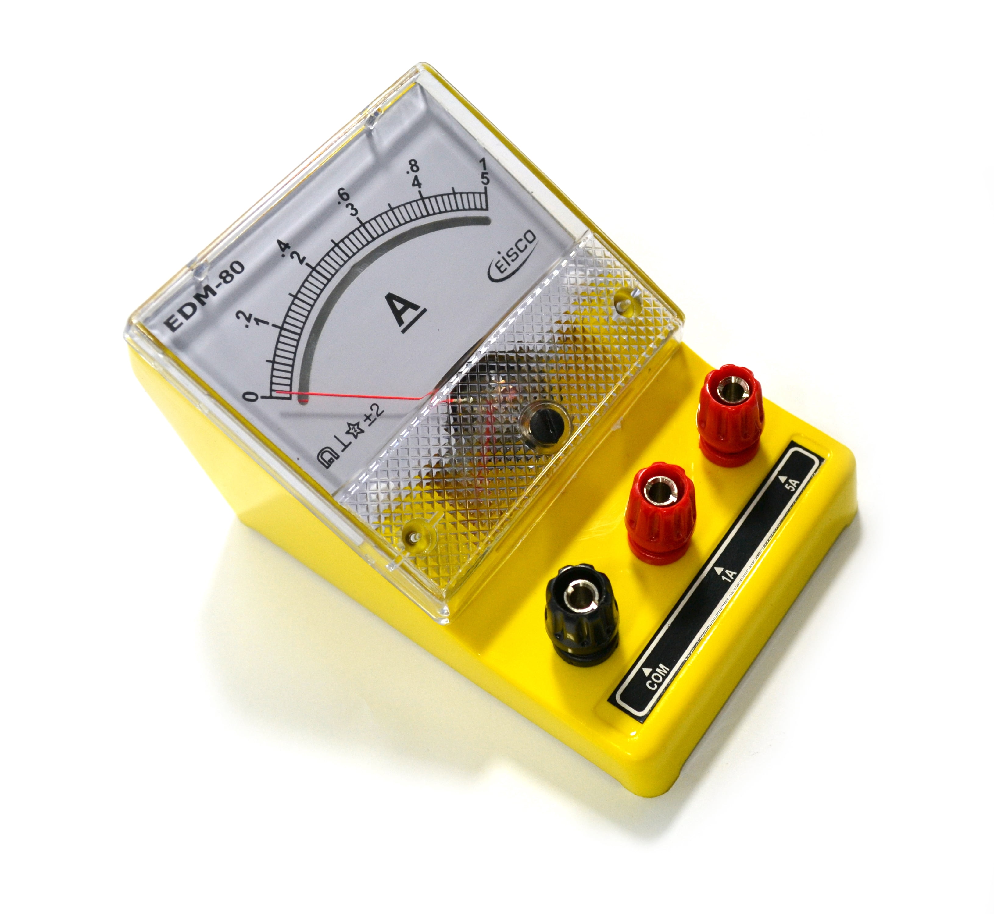 Eisco Labs DC Moving Coil Meter - Ammeter 0 - 1 A, 0 - 5A (Dual ...