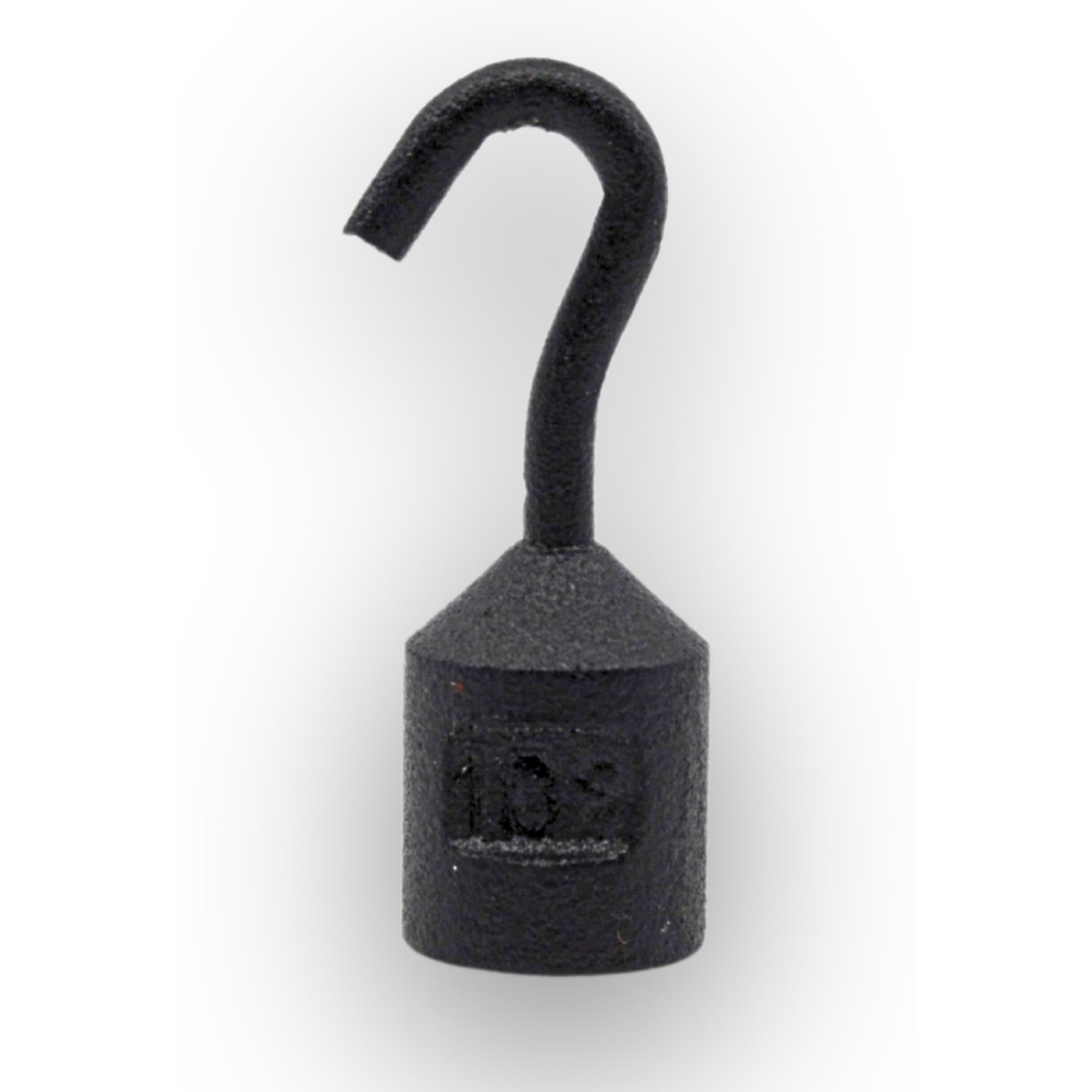 Eisco Labs - Hooked Weight, 10g - Iron, Cylindrical with Hook for Easy ...