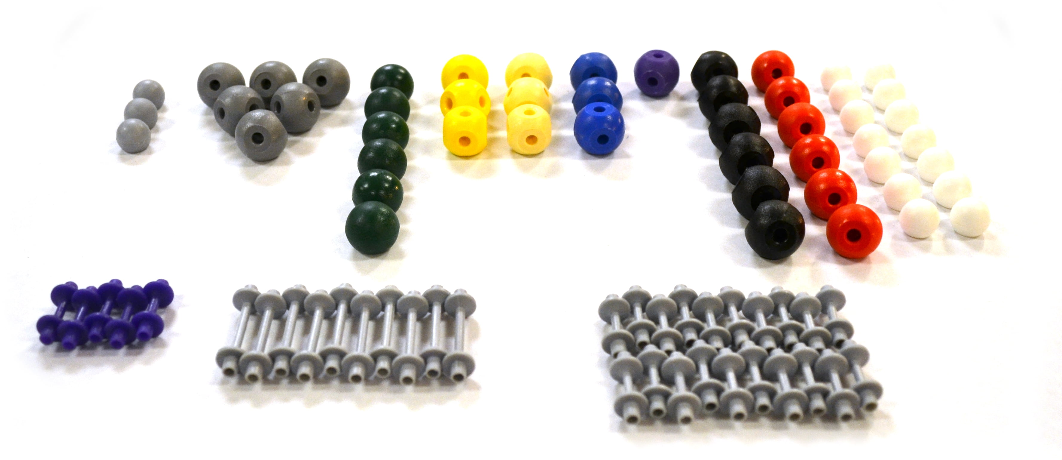 Eisco Labs Inorganic/Organic Chemistry 3D Molecular Model Set - 86 ...