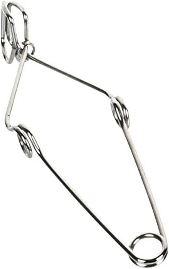 Eisco Labs Plated Spring Steel Wire Test Tube Clamp w Finger Grip ...