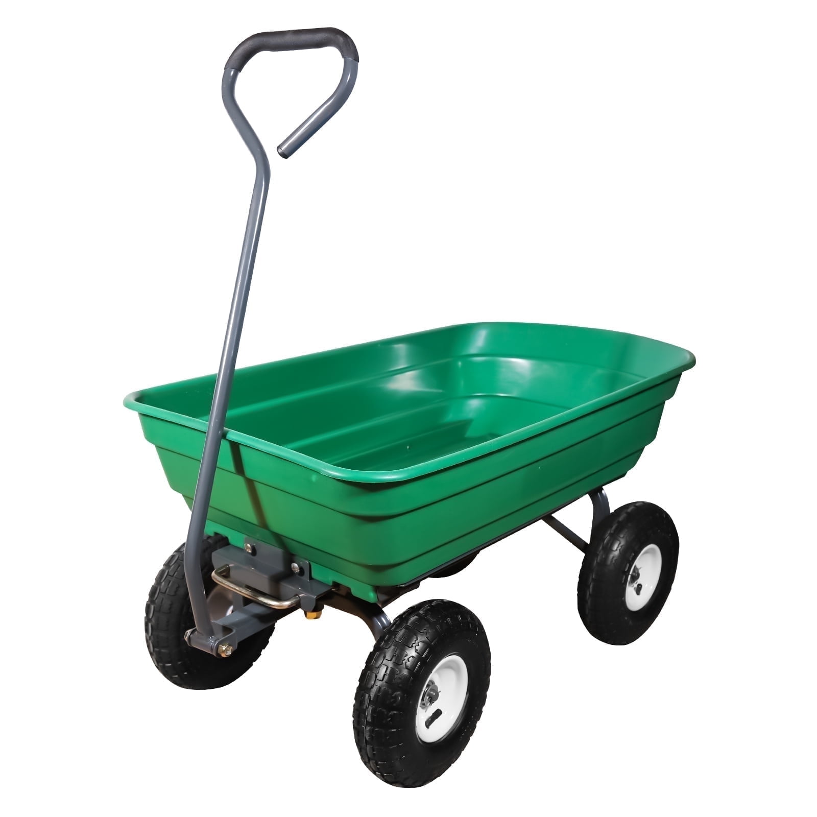 Eisen Equipment 600 lbs Poly Garden Dump Cart,Heavy Duty Yard Carts and ...