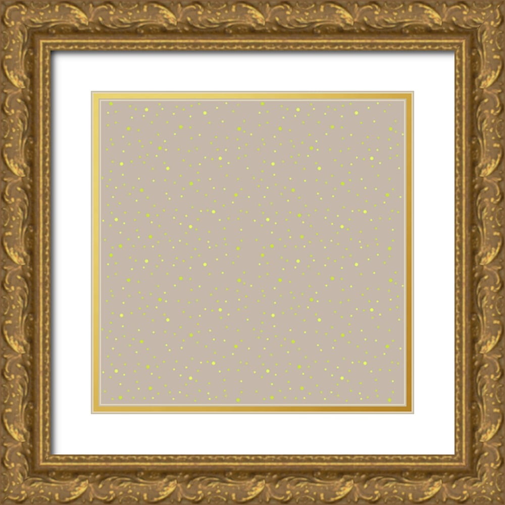 Eisner, Viv 12x12 Gold Ornate Wood Framed with Double Matting Museum ...