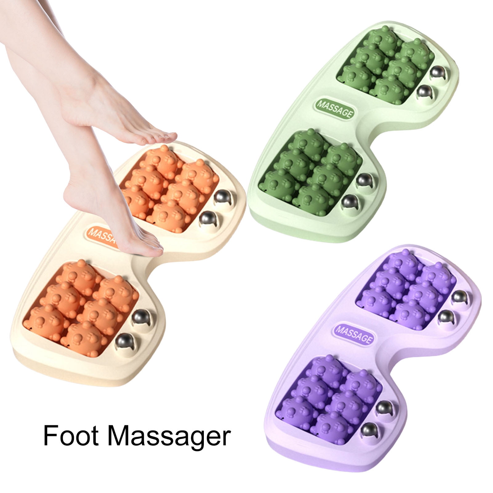 Eisoary 1 Set Foot Massager Cat Claw Structure Ergonomic Stimulate ...