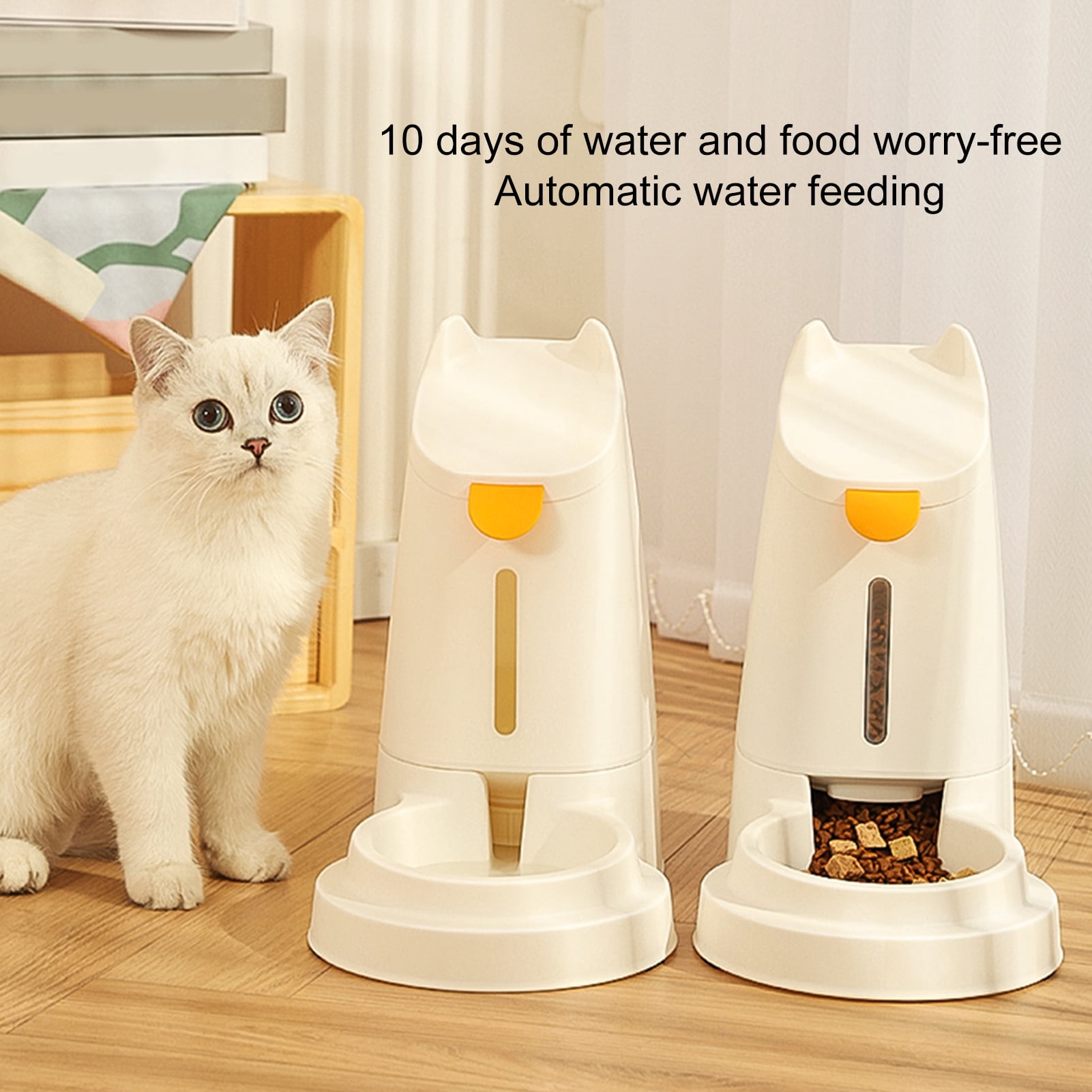 Eisoary 3.1L/3.3L Pet Water Dispenser Large Capacity Dry Wet Separation ...