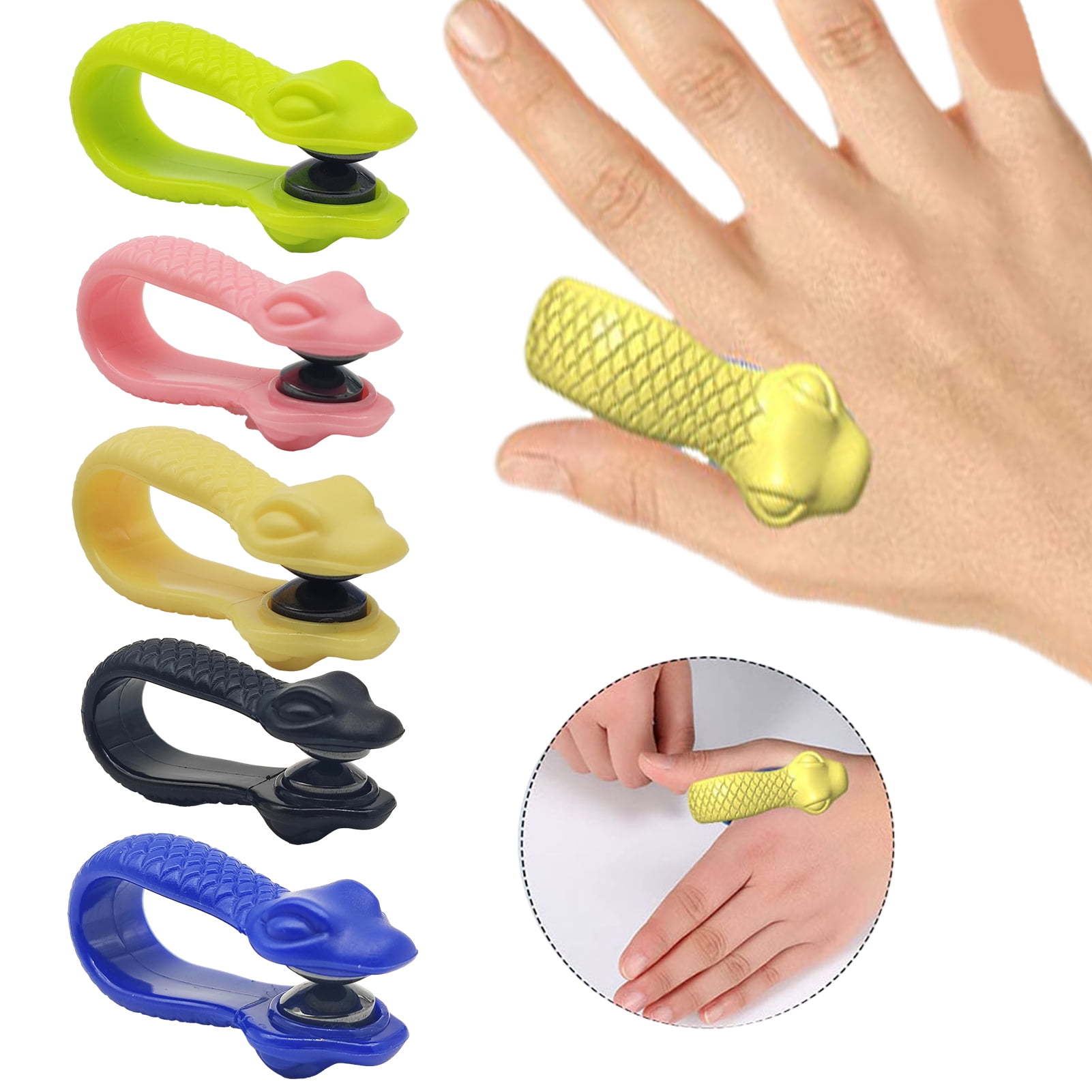 Eisoary Acupressure Clips for Migraine Relief Serpentine Pattern LI4 ...