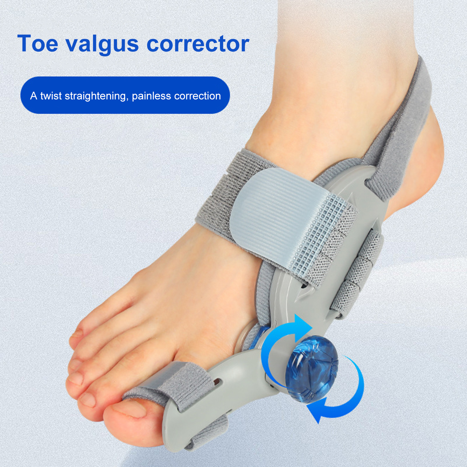 Eisoary Bunion Corrector Toe Separator for Women Men Adjustable Bunion ...