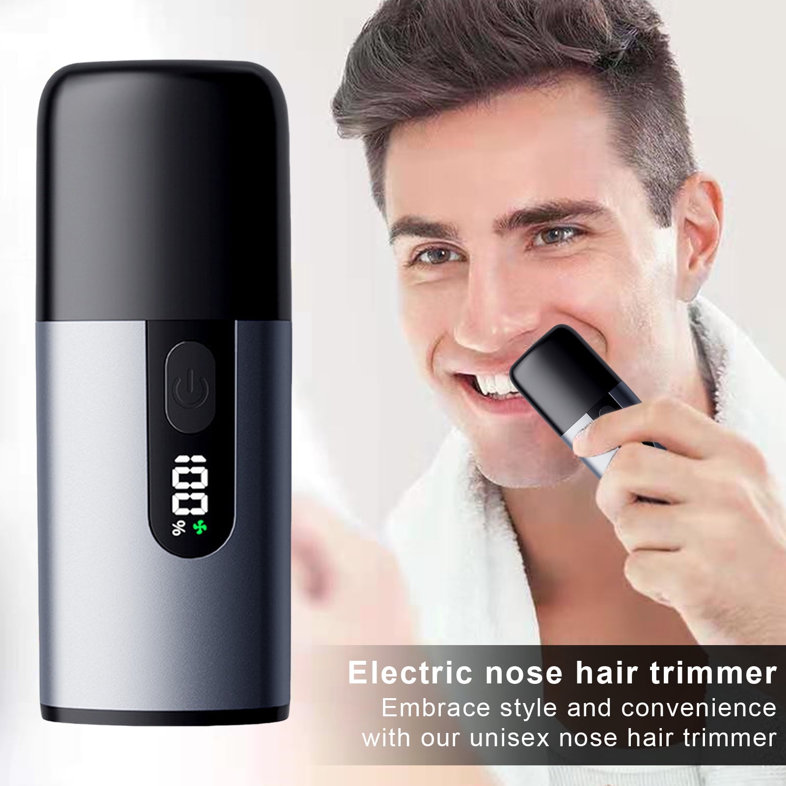 Eisoary Ear And Nose Hair Trimmer for Men Women USB Charging Trimmer ...