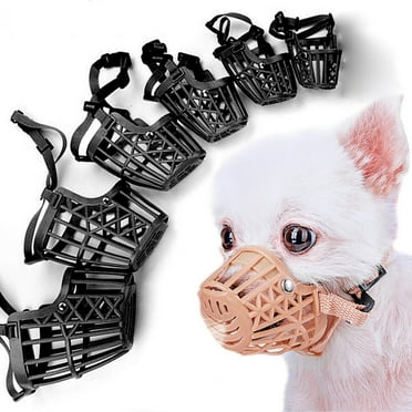 Basket Dog Muzzle for Large Medium Small Dogs, Cage Muzzles to Prevent ...
