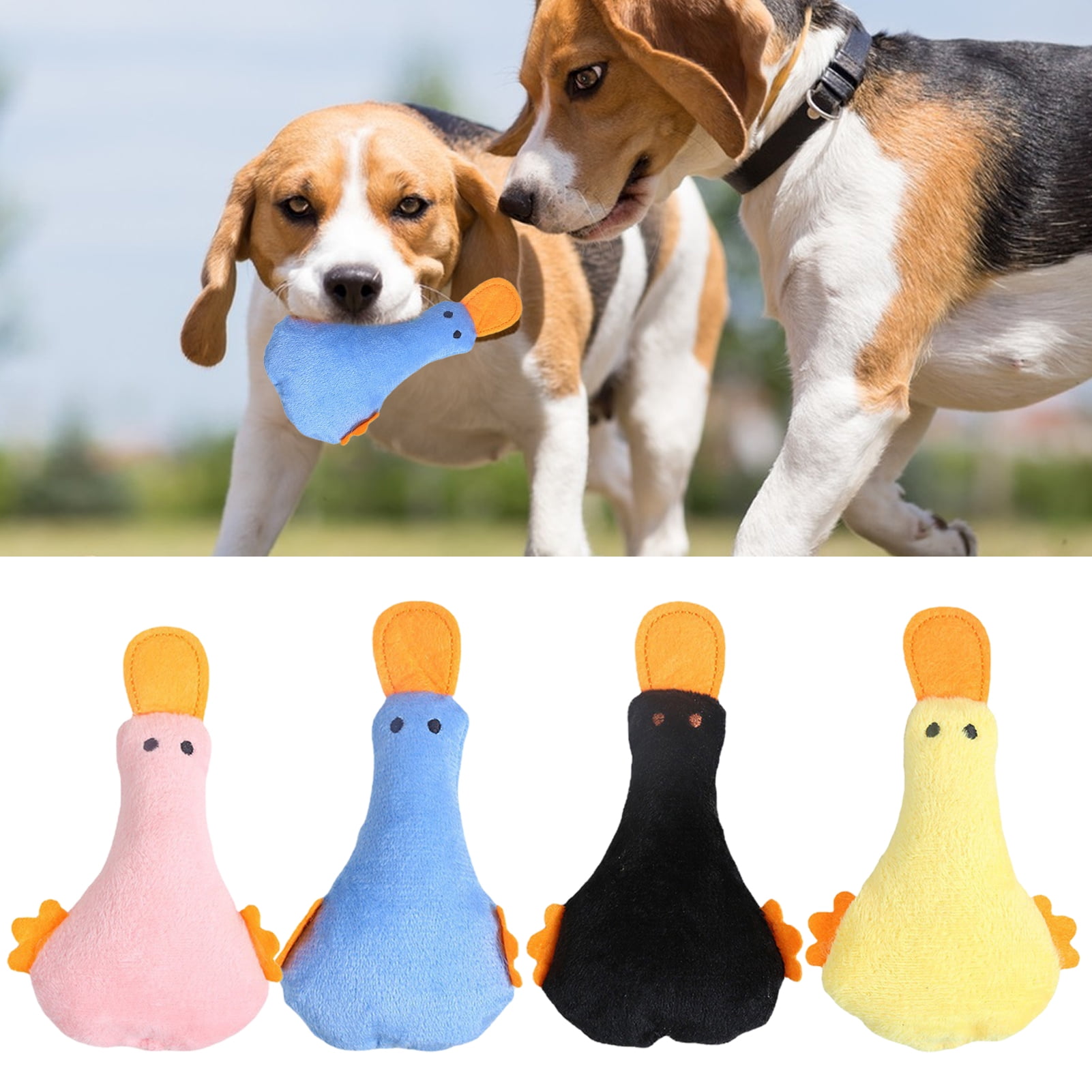 Eisoary Pet Duck Toy Cute Shape Contains Catnip Sound Paper Included ...