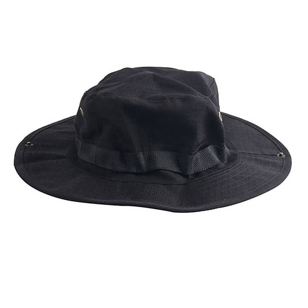 Eisoary Sun Hat Snap Closure Wide Brim Multipurpose Camouflage Bucket ...