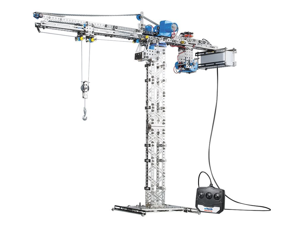 Eitech 10035-C35 Exclusive Deluxe Motorized Crane Construction Set ...