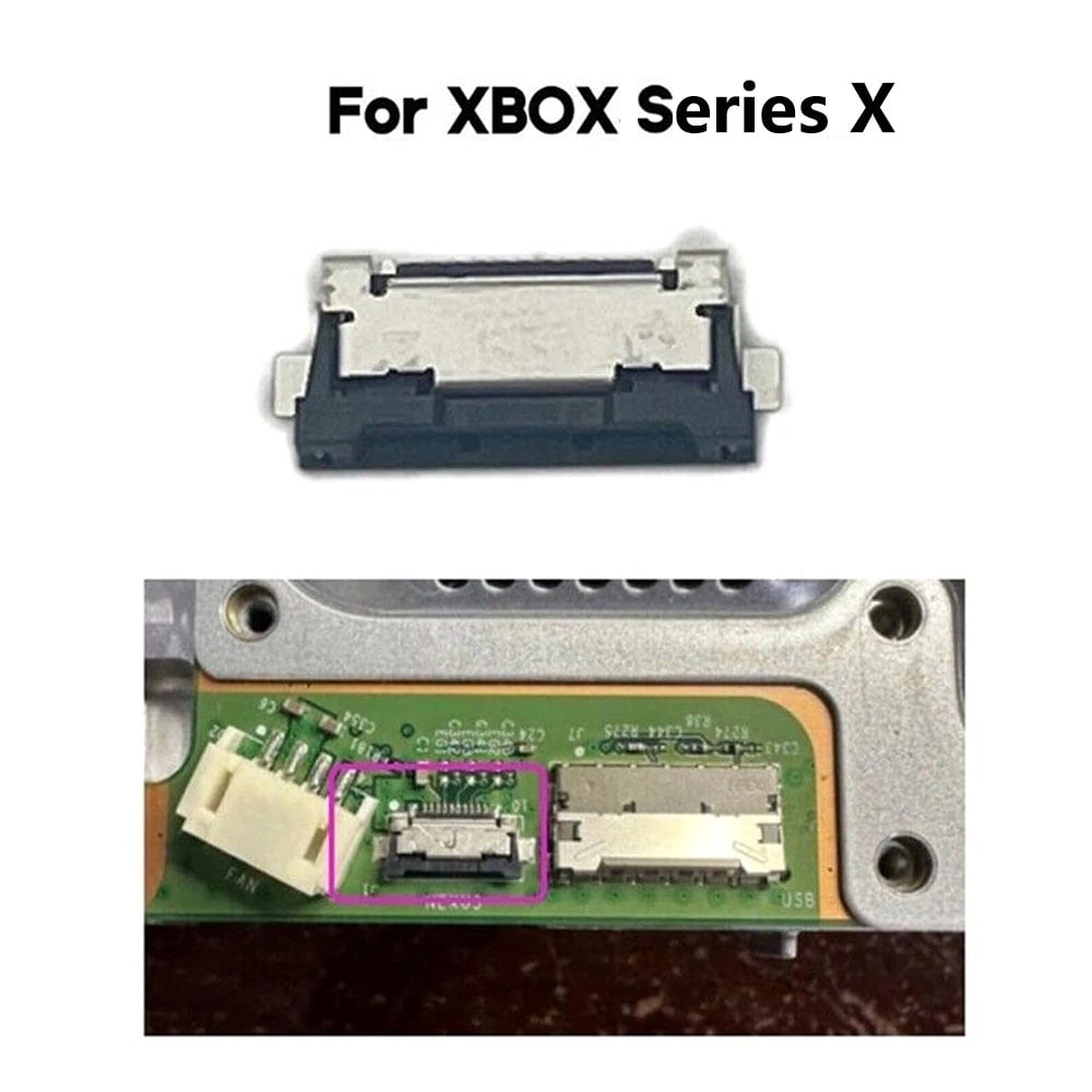 Eject Button Flex Cable Connector Socket FPC Repair Part for Xbox ...