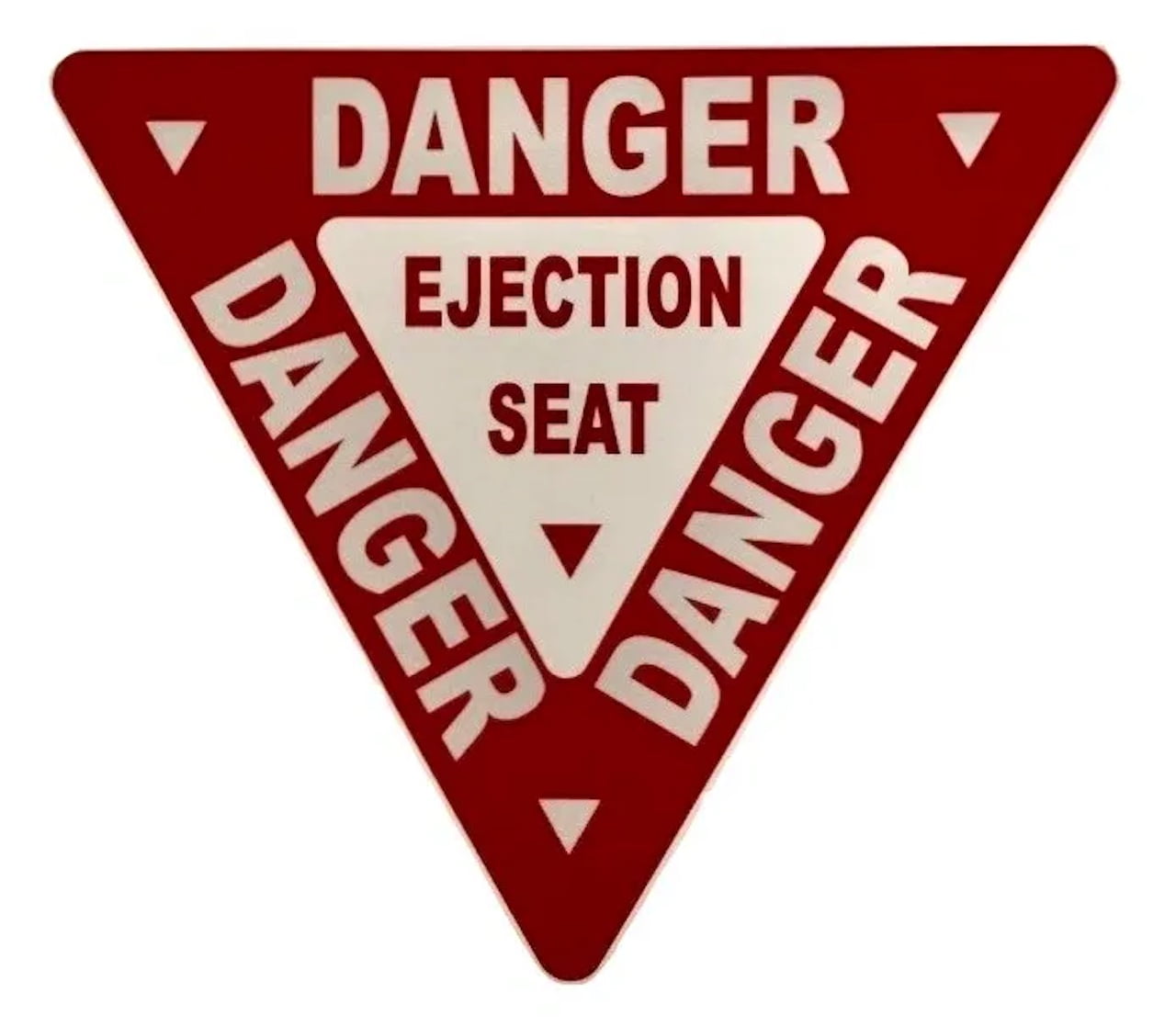 Ejection Seat Warning Decal, Aviation DEC-0130L - Walmart.com