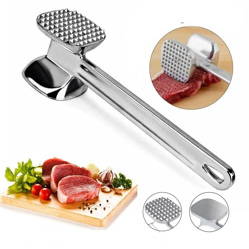 Ejiaya Meat Tenderizer Hammer, Dual-side Mallet for Kitchen, Heavy Duty ...