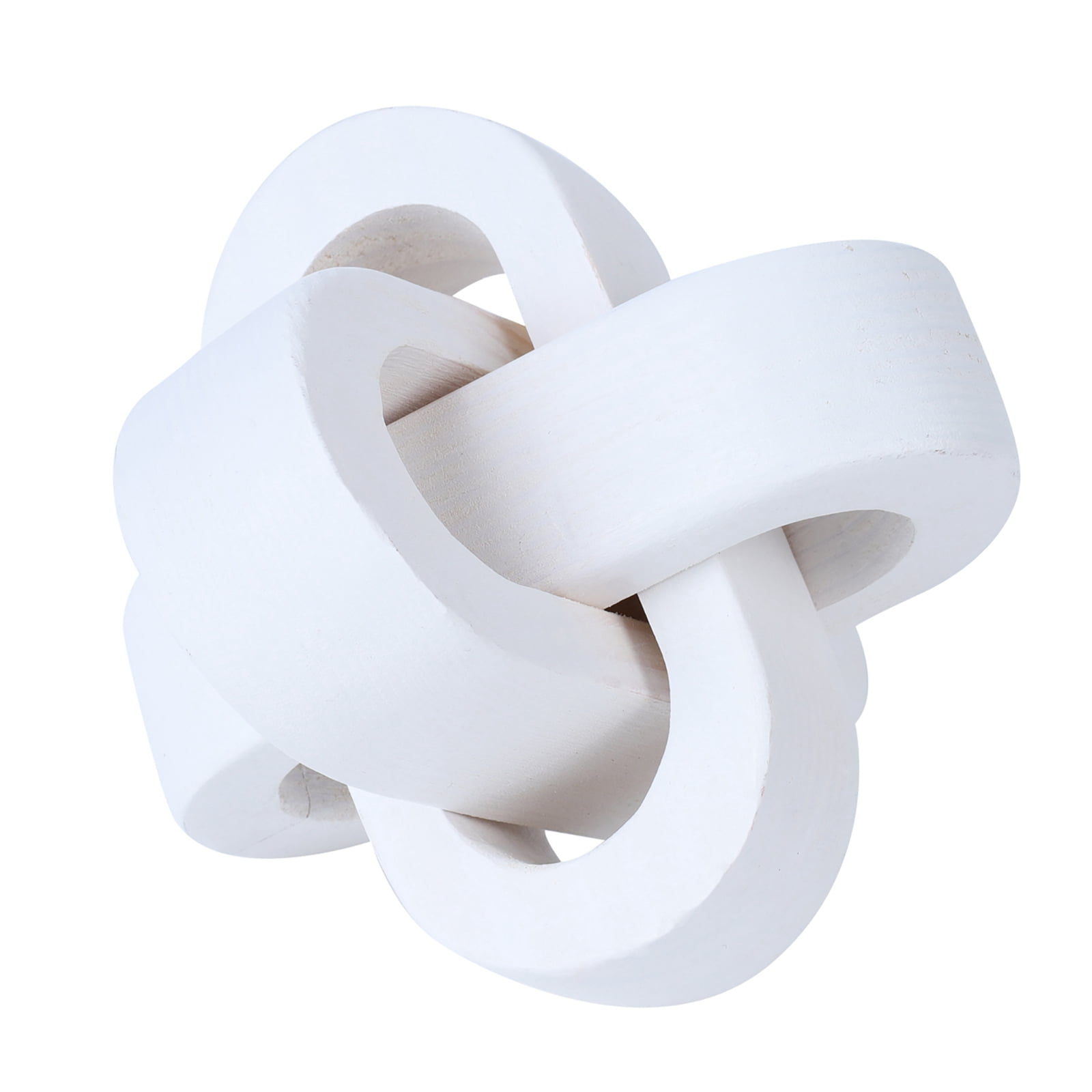 Ejiaya Wood Knot Decor,3-Link Wood Chain Link Decor,Hand Carved ...