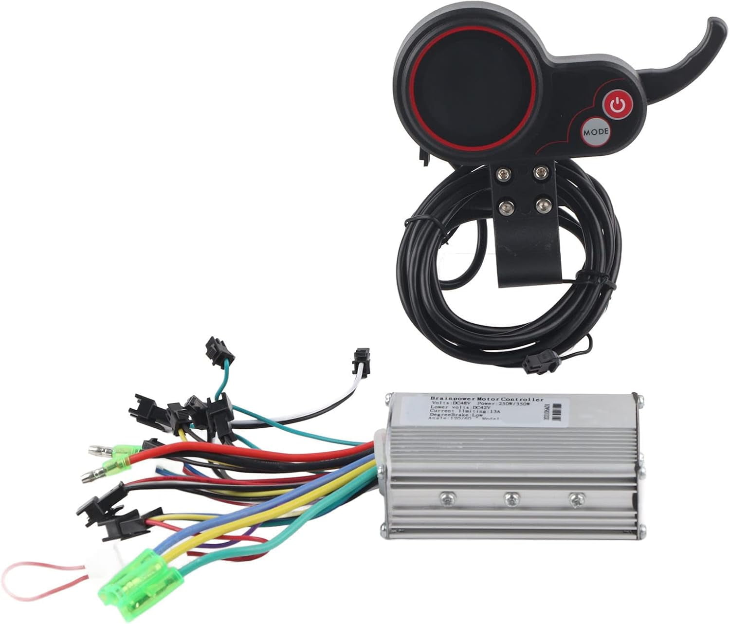 Ejoyous Electric Scooter Controller LCD Display Control Panel with Shift Switch for Electric E ...