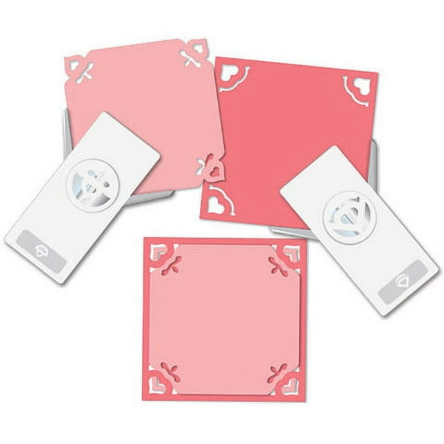 Ek Tools Corner Punch Mini Hearts 2Pk - Walmart.com