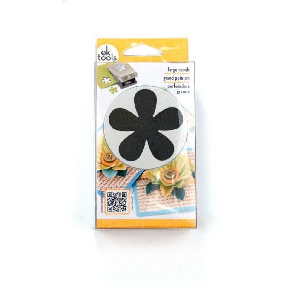 Ek Tools Punch Retro Flower Large - Walmart.com