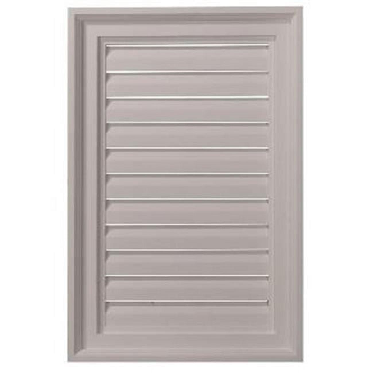 Eken A Millwork 16 in. W x 24 in. Architectural Vertical Gable Vent ...