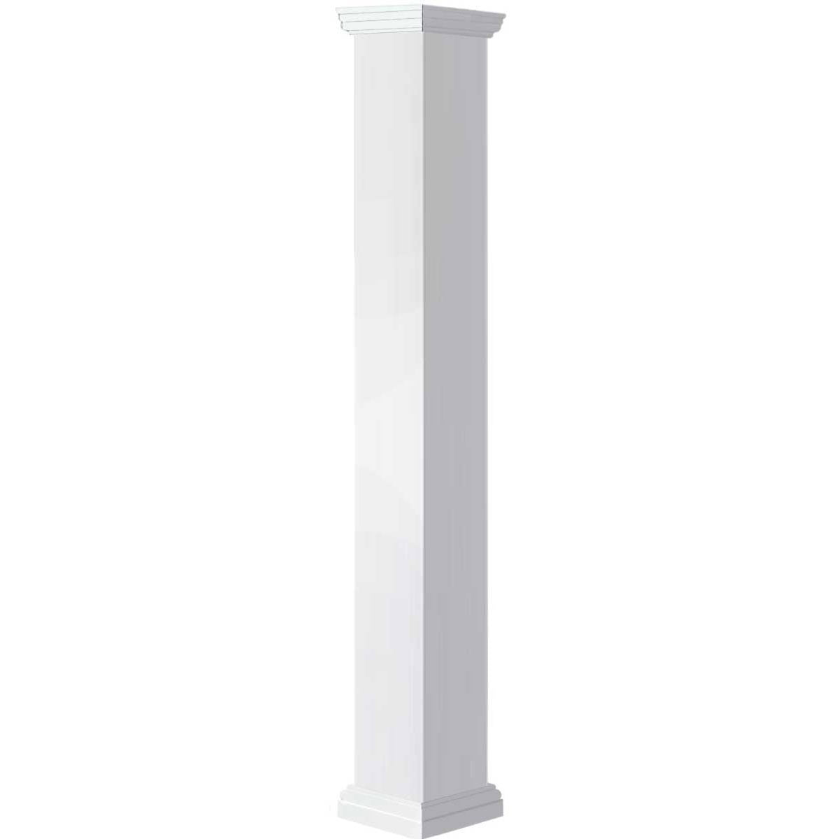 Ekena Millwork 06"W x 12'H Craftsman Classic Square Non-Tapered, Smooth ...