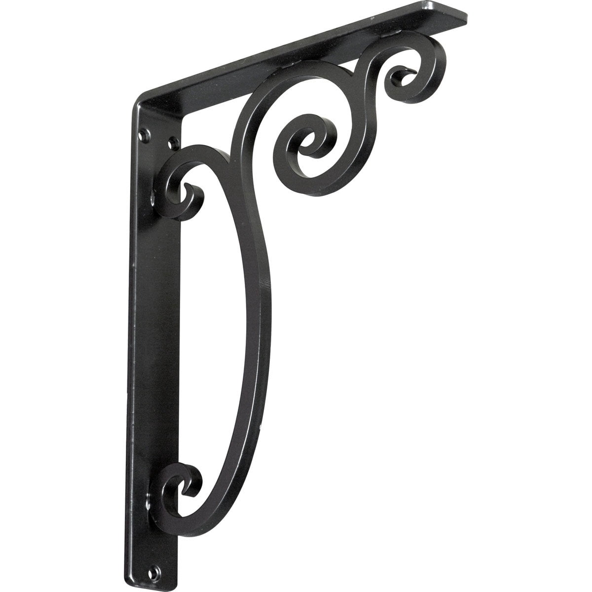 Ekena Millwork 1 1/2"W x 10"D x 12"H Avery Wrought Iron Bracket ...
