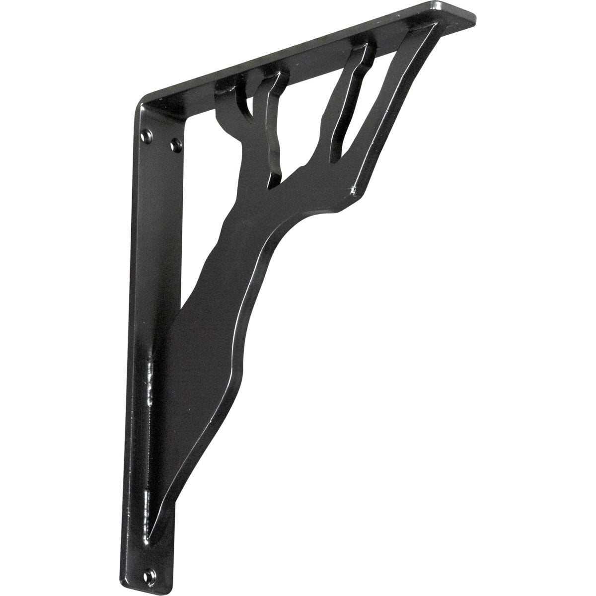 Ekena Millwork 1 1/2"W x 10"D x 12"H Damon Wrought Iron Bracket ...