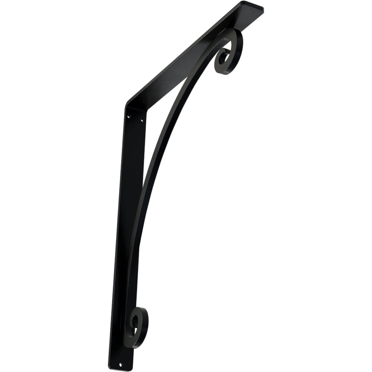 Ekena Millwork 1 1/2"W x 12"D x 15"H Legacy Wrought Iron Bracket ...