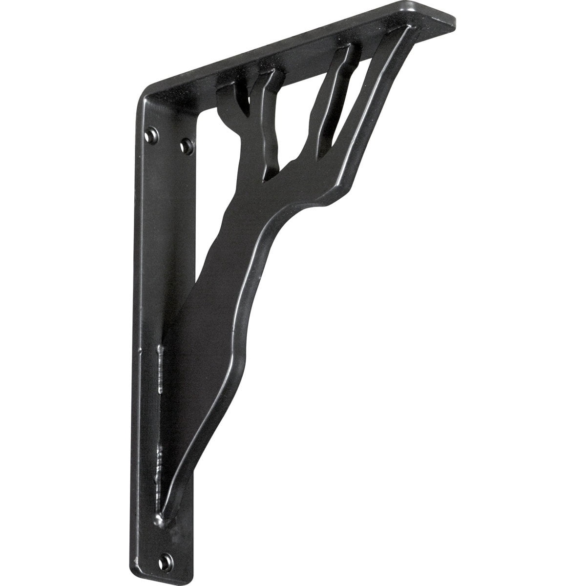 Ekena Millwork 1 1/2"W x 7 1/2"D x 10"H Damon Wrought Iron Bracket ...