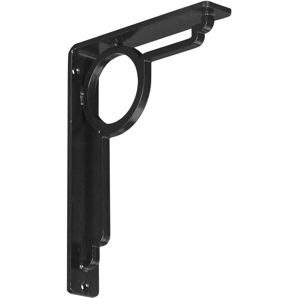 Ekena Millwork 1 1/2"W x 7 1/2"D x 10"H Maria Wrought Iron Bracket ...
